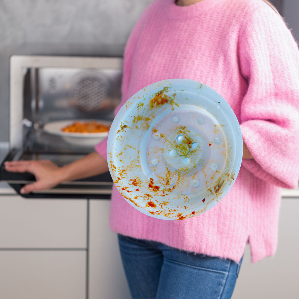 How to Choose a Heat-Resistant Silicone Microwave Splatter Guard – Two ...